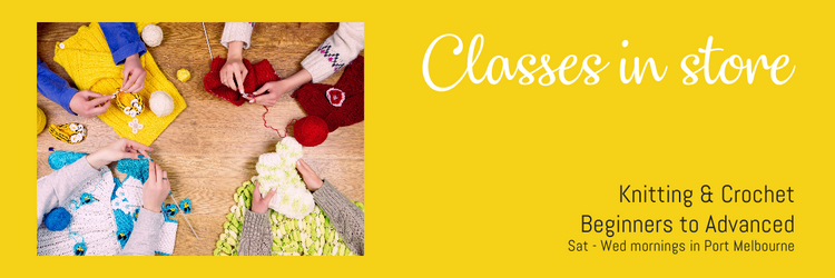 Wool Baa - knitting yarn, wool, cotton, patterns, needles. Open 7 days