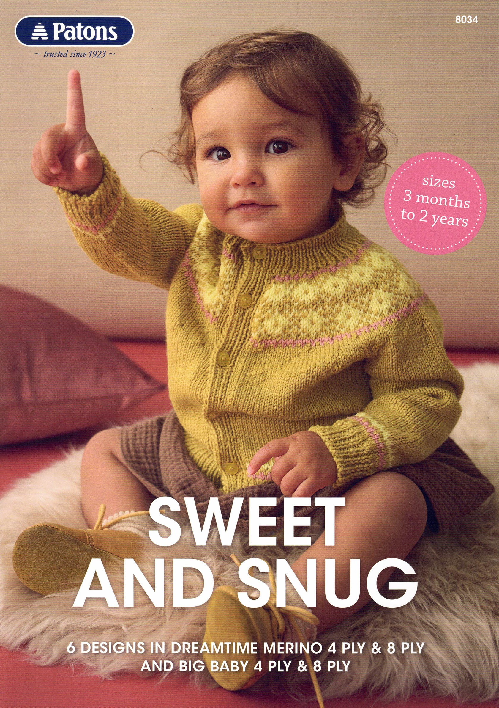 Baby/Toddler - Patons Book 8034 Sweet and Snug – Wool Baa