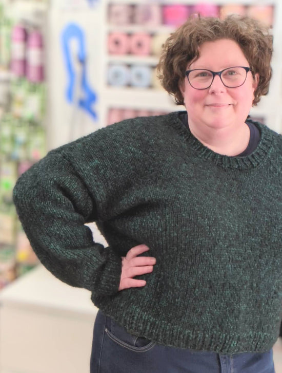 Simple Adult Jumper – Wool Baa